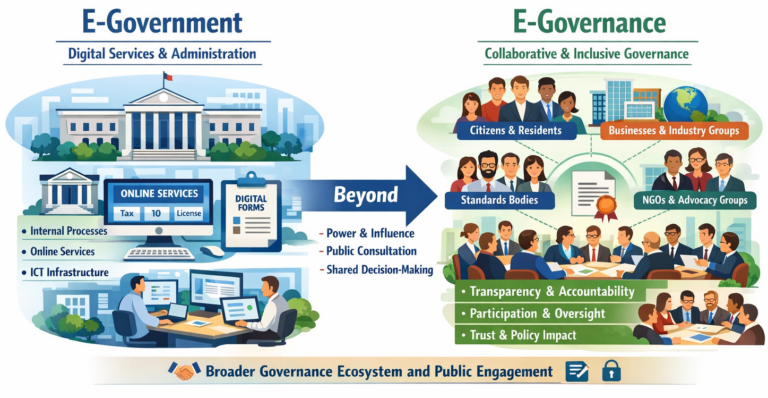 E-governance and E-government - Progressive Utilization Theory (PROUT)