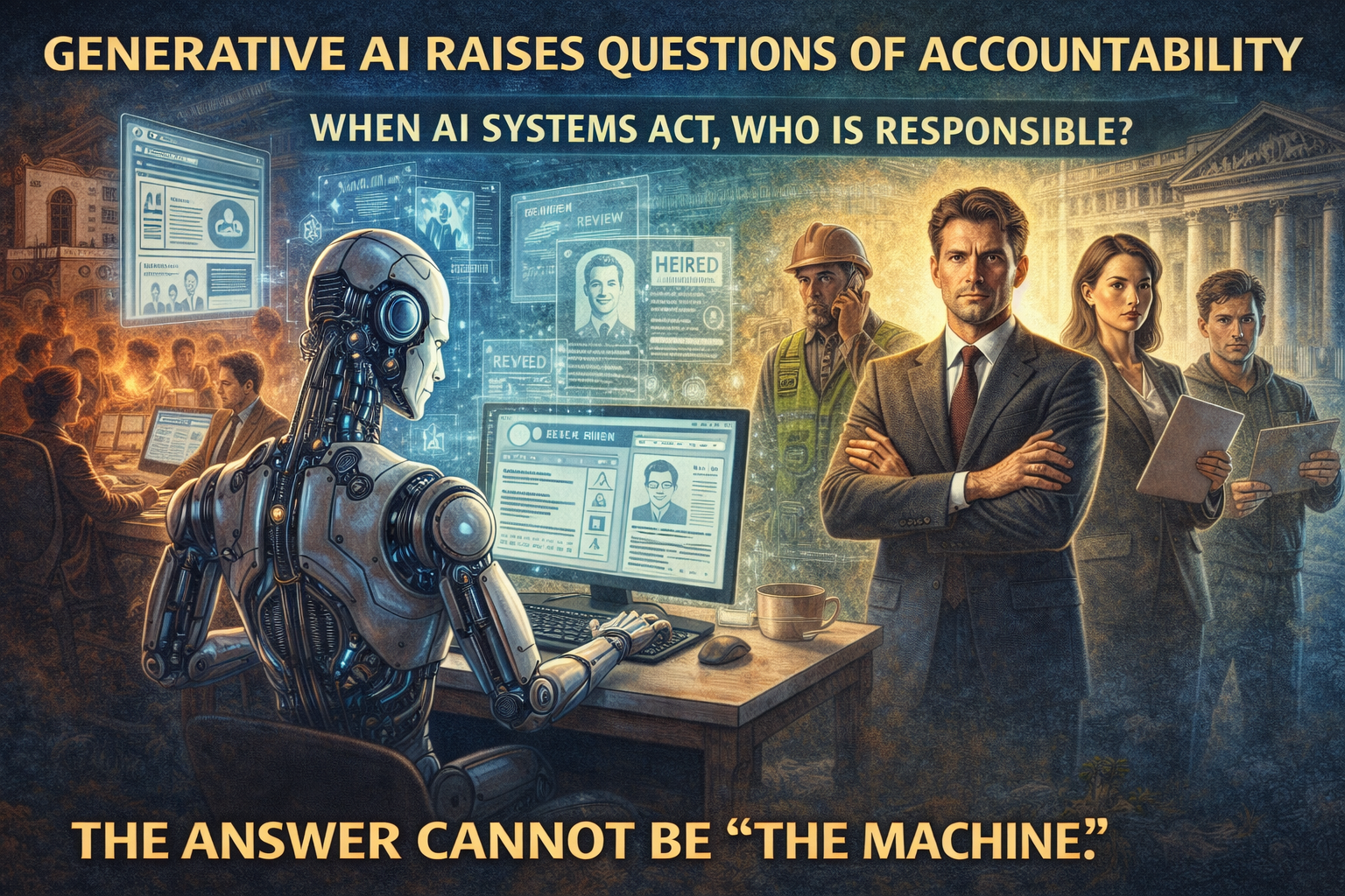 Accountability should not be blurred in the age of generative AI ...